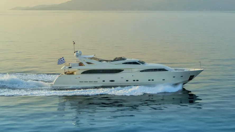 CHAMPAGNE & CAVIAR yacht for charter (Custom Line, 34.13m, 2004)